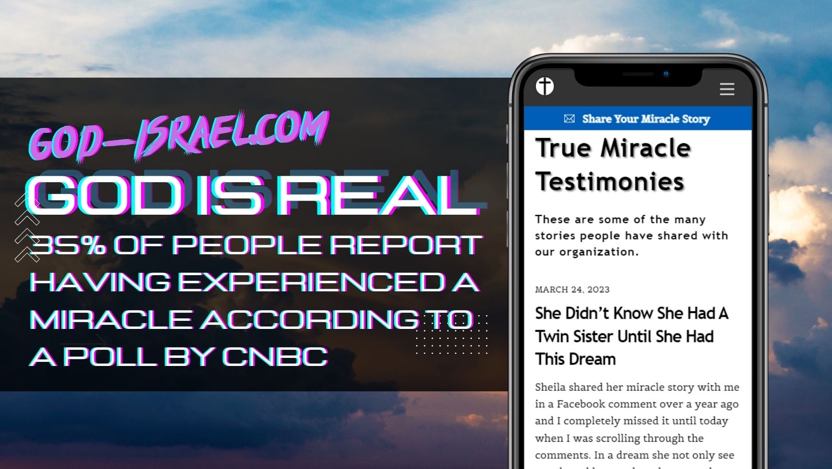 Miraculous Appearance Of The Holy Ghost - Miracle Stories